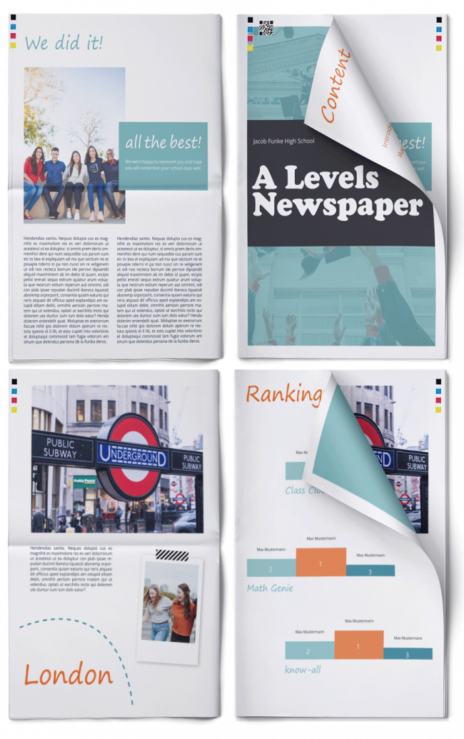 Create A Levels Newspaper Now - Template to Fill Out