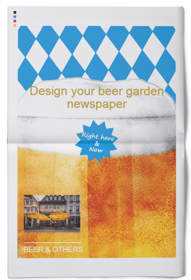 Create & Print a Fantastic Beergarden Newspaper