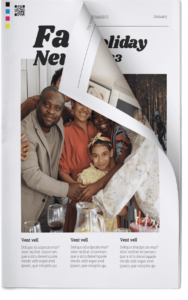 Create & Print Your Own Family Newspaper