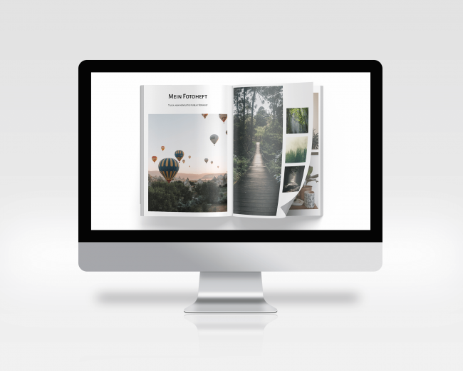 Create a Photo Booklet as a digital Flipbook