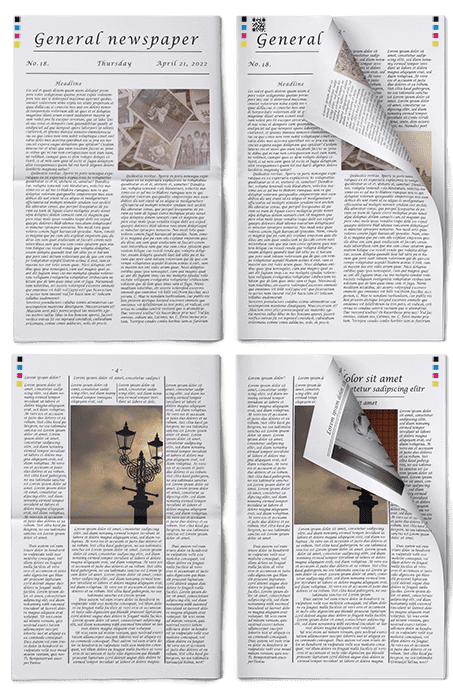 Create & Print an authentic Historical Newspaper