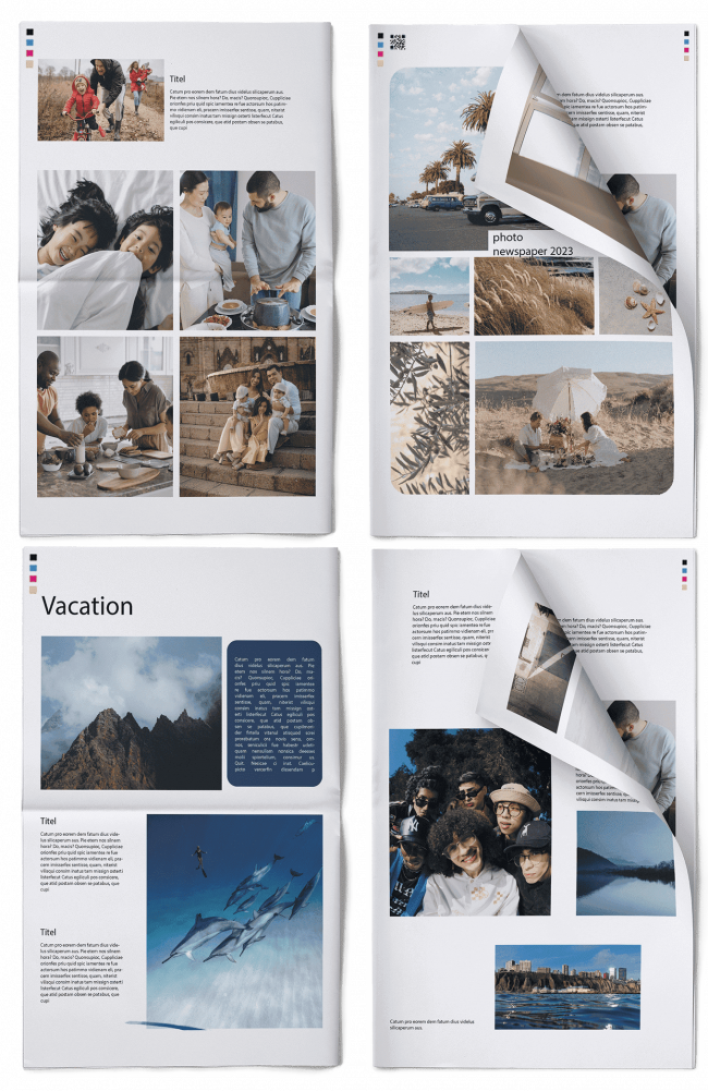 Create & Print Your Own Photo Newspaper