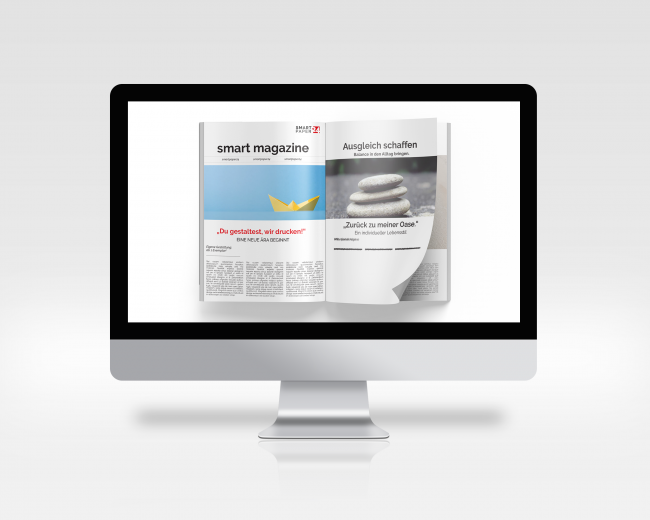 Create a Modern Magazine as a digital Flipbook