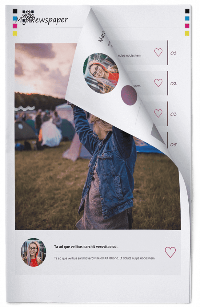 Print Your Facebook & Instagram Photos as a Newspaper