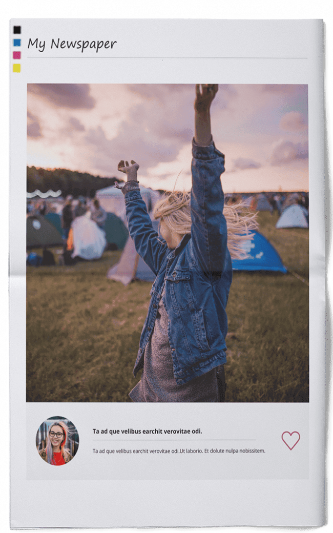 Print Your Facebook & Instagram Photos as a Newspaper