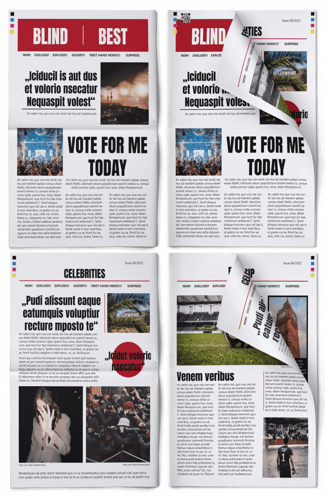 Create & Print a personal Tabloid Newspaper