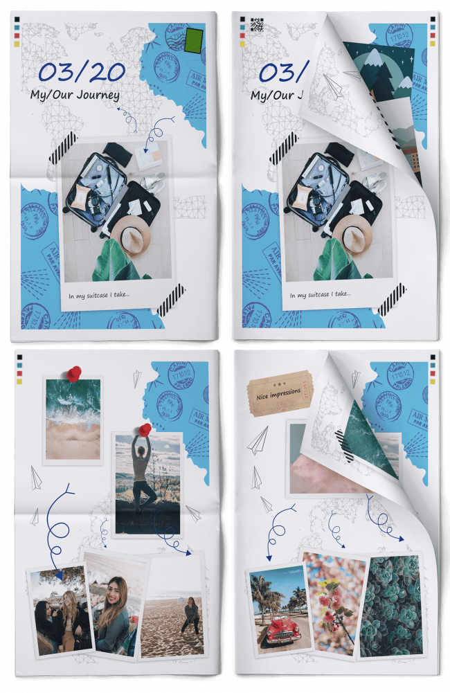 Create Your Own Travel Journal – Designs & Templates