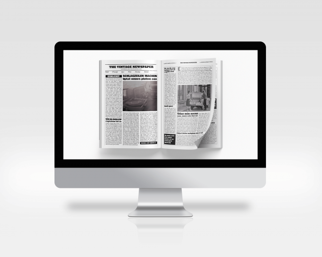 Create Your Newspaper as a digital Flipbook