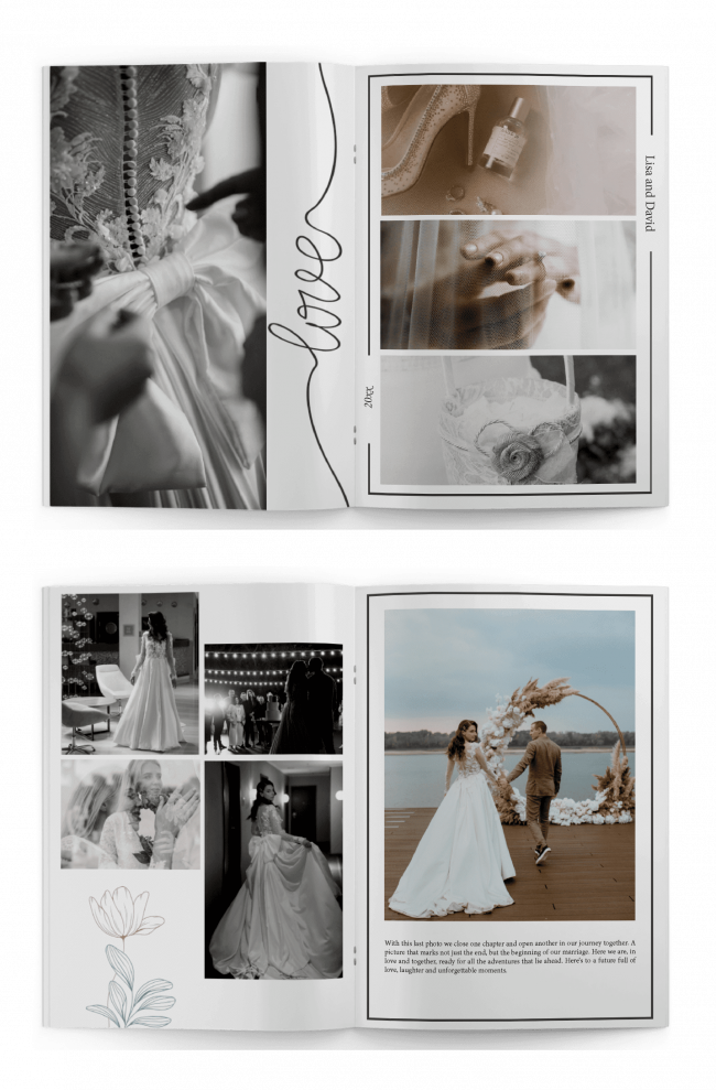 Design & Print Wedding Photo Book Online Cheaply