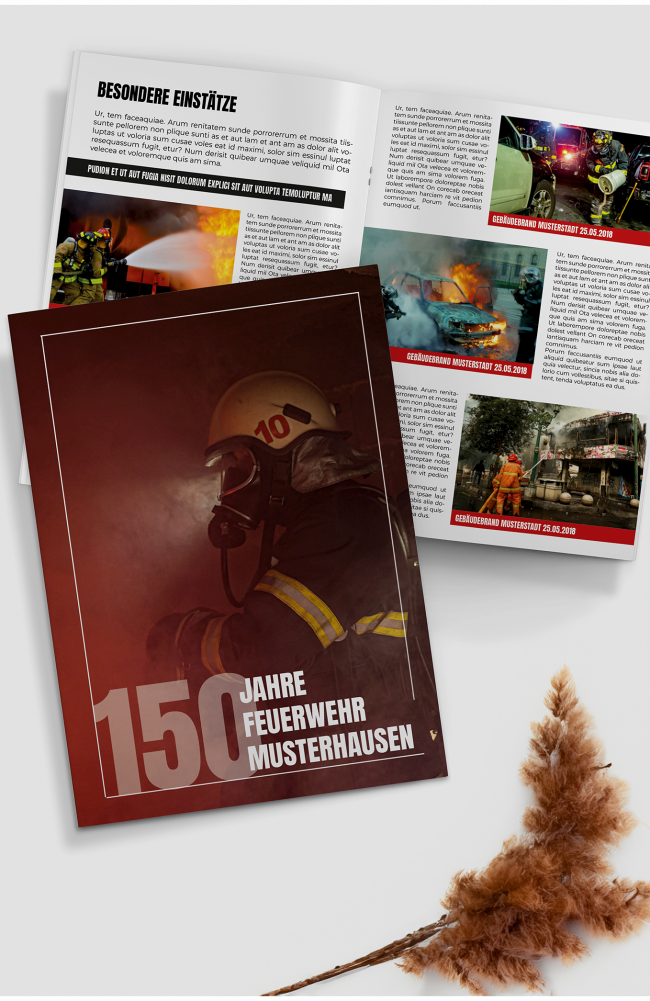 Festschrift für Freiwillige Feuerwehr erstellen