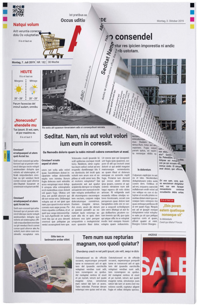 Tageszeitung selbst erstellen – Vorlage zum Ausfüllen