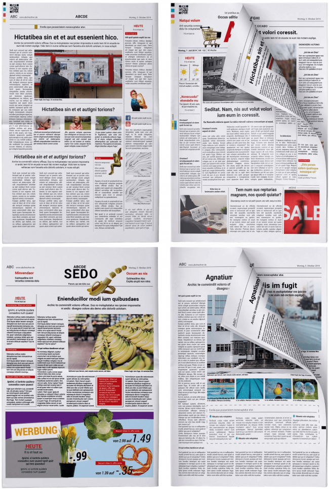 Tageszeitung selbst erstellen – Vorlage zum Ausfüllen