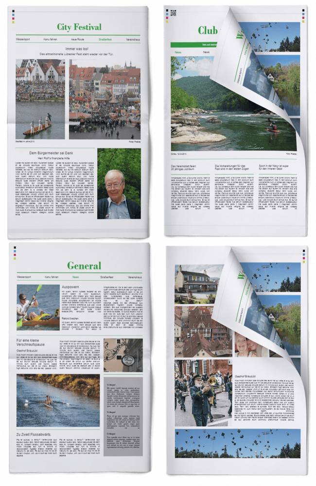 Créer et imprimer un journal de club à partir de 1 copie