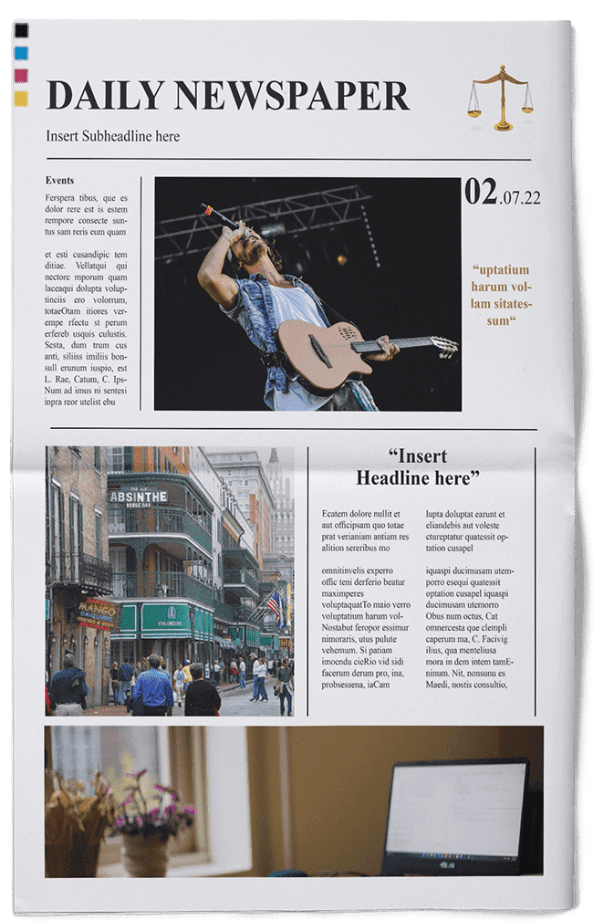 Journal quotidien moderne