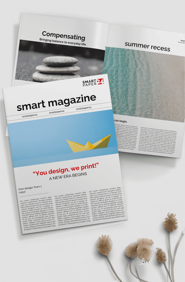 Créez votre magazine moderne avec notre modèle